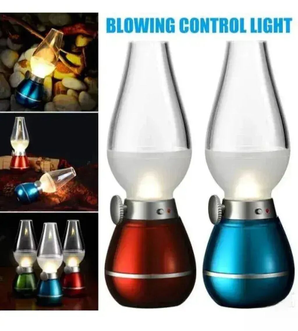 Retro Lampa - Noćna LED Lampa   ️   Dobrodošli u Davidov shop online