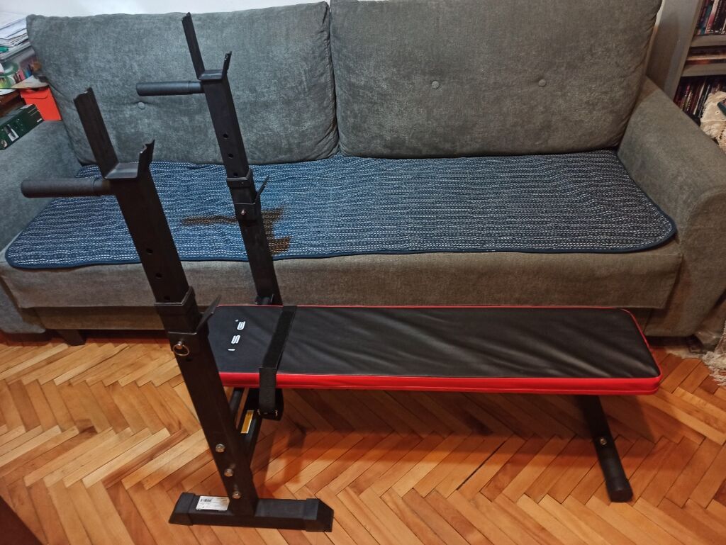 Nova benč klupa za dizanje tegova. Dimenzije tapaciranog dela