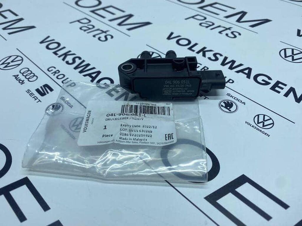 SENZOR DPF-A ZA VOLKSWAGEN TIGUAN, TOURAN, GOLF 7 . - 04L 906 051 L