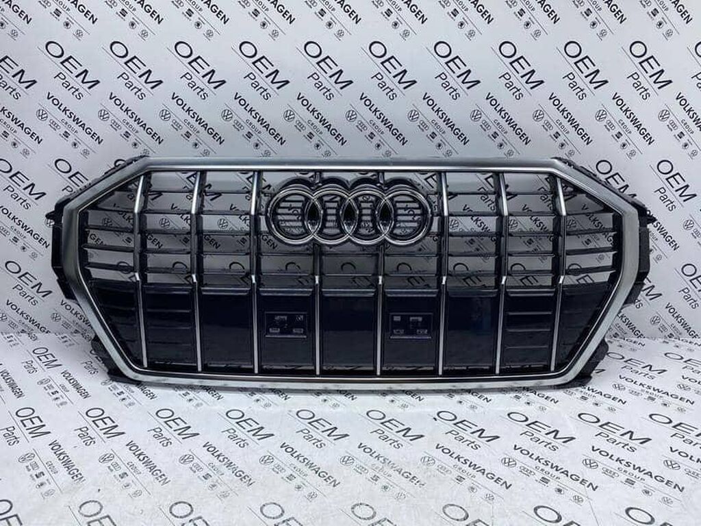 MASKA Q3 2019 - ZA AUDI Q3 | Maska za Audi Q3 od 2019 Hrom, Sjaj Za