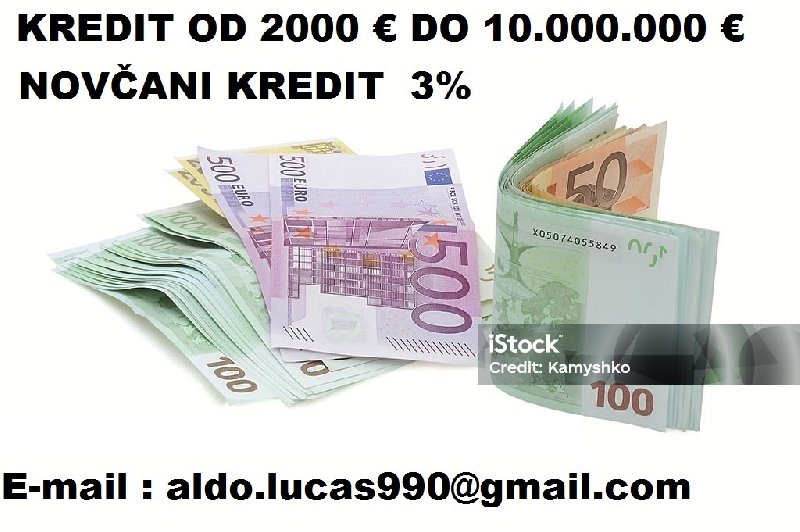 --Nudim požajmicu novča 3%............☑️