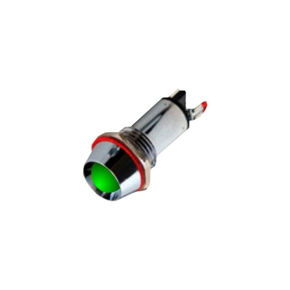 Signalna Sijalica LED Zelena, Ø8mm, 24V DC