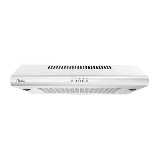 Aspirator Midea MH60S2120W-ES, 200 m³/h, 60 cm, Bela boja