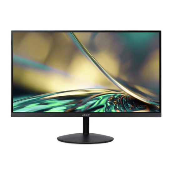 Monitor Acer SA242YP1, 23,8", 1920 × 1080 (Full HD), PS LED, 144 Hz, GAMING, Crna