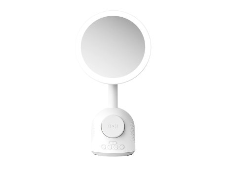 N/A Zvucnik bluetooth + Ogledalo makeup + Bezicni punjac MagSafe SY-W02250 beli