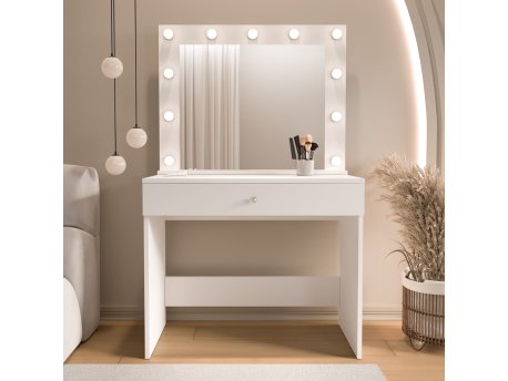 HANAH HOME Sto za šminkanje Monroe MO4 W