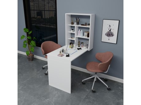 HANAH HOME Sto za šminkanje Sedir White