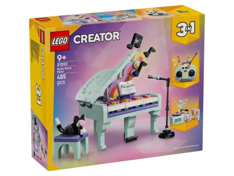 LEGO CREATOR EXPERT 31392 Muzički dekor – klavir sa mačkom