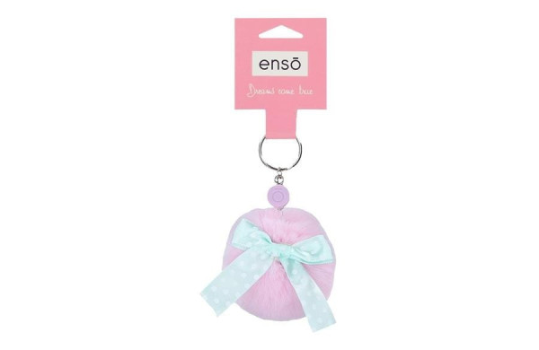 ENSO FLUFFY CHARMS dečiji privezak - light pink ( 97.402.A2 )