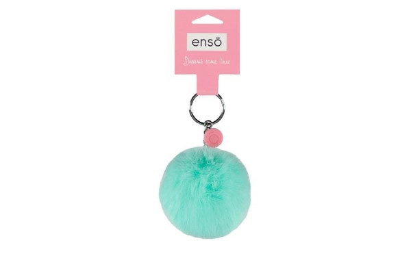 ENSO FLUFFY CHARMS dečiji privezak - tirkizna ( 97.402.27 )