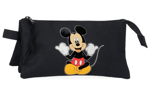 MICKEY CHEERFUL prazna pernica sa 3 pregrade - crna ( 43.343.41 )