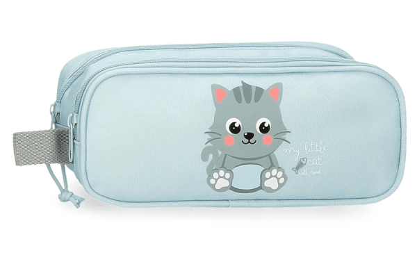 ROLL ROAD HAPPY PETS prazna pernica sa 2 pregrade - plava ( 49.942.42 )