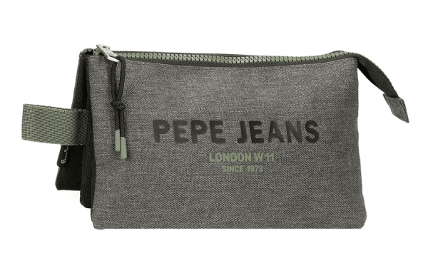 PEPE JEANS EDEMON prazna pernica sa 3 pregrade - siva ( 69.143.22 )