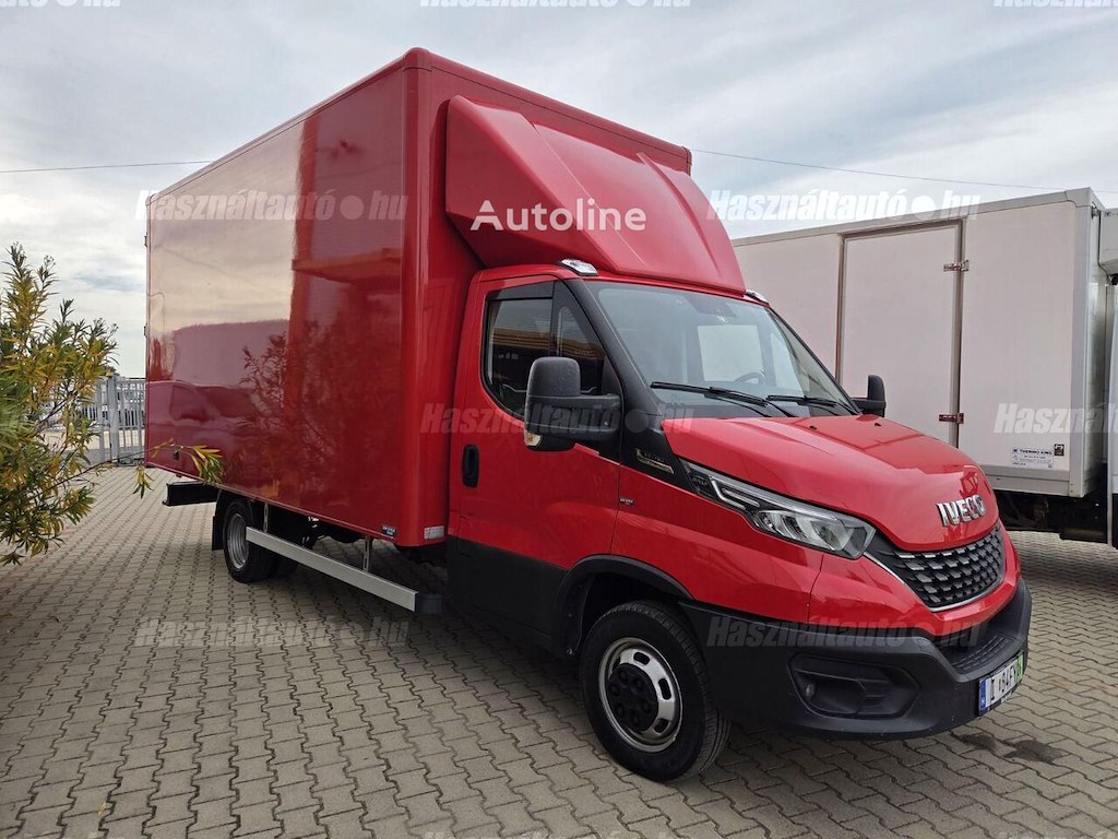 IVECO DAILY 50C18 DOBOZOS-EMELŐHÁTFALAS 4.78 m kamion furgon < 3.5t