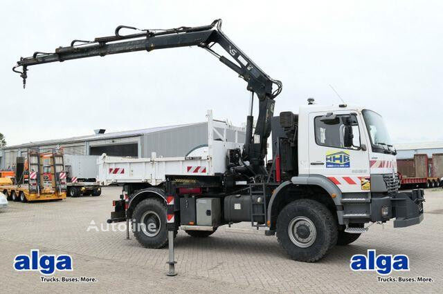 Mercedes-Benz 1828 AK 4x4, Hiab 166 DS-3, Funk, Seilwinde, AHK kiper