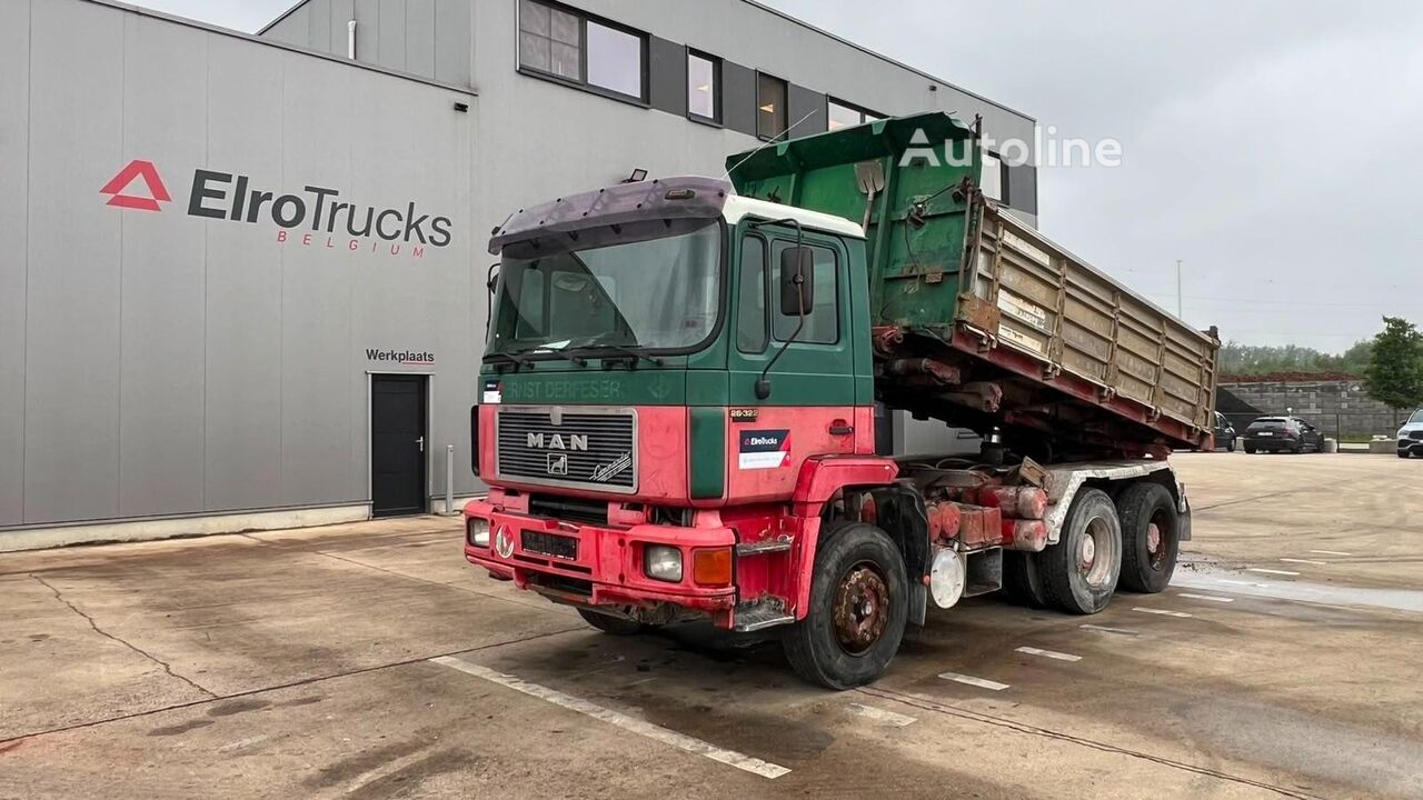 MAN 26.332 (MANUAL PUMP / POMPE MANUELLE / LAMES / STEEL / BIG AXLE kiper