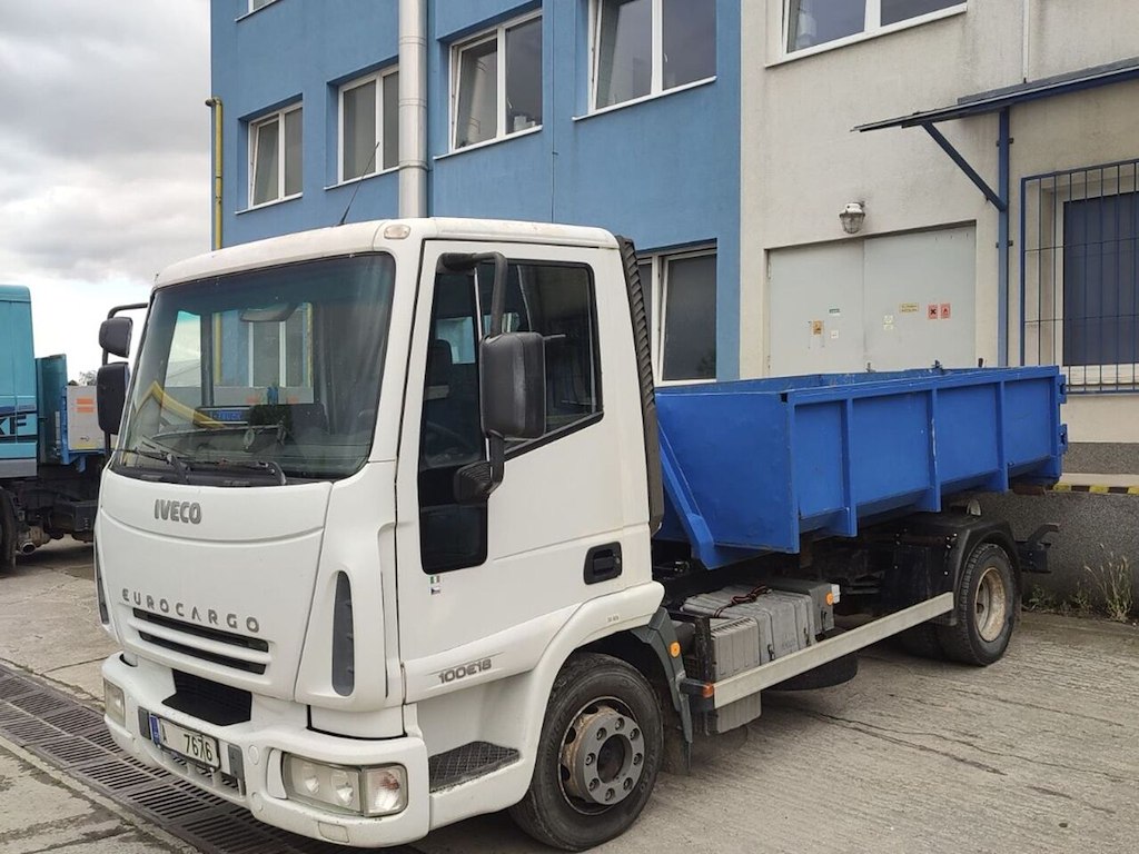 IVECO EUROCARGO ML100E18, NATAHOVACÍ SÍLA HÁKU 8000 KG, 4 VÁLCE, VÝŠKA kiper