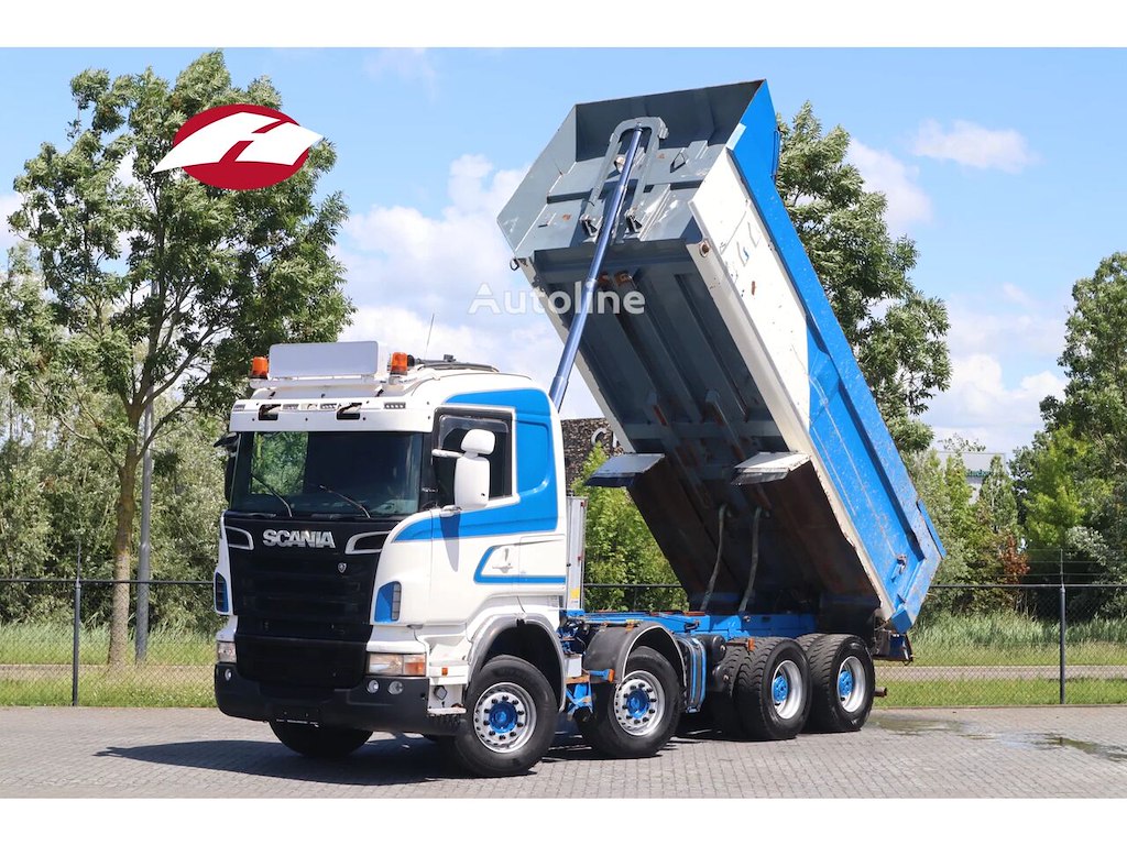 Scania R500 V8 | 8X4 | RETARDER | FULL STEEL | BIG AXLES | EURO 5 kiper