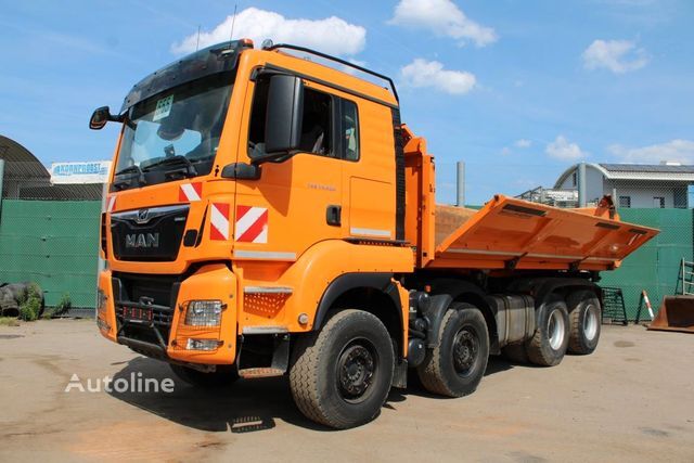 MAN TGS 35.500 8x4 BL PRITARDER BORDMATIK Nr.: 555 kiper