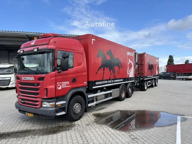 Scania G420 Loglift / 6x2 / Bulthuis Trailer / Kipper kiper + prikolica kiper