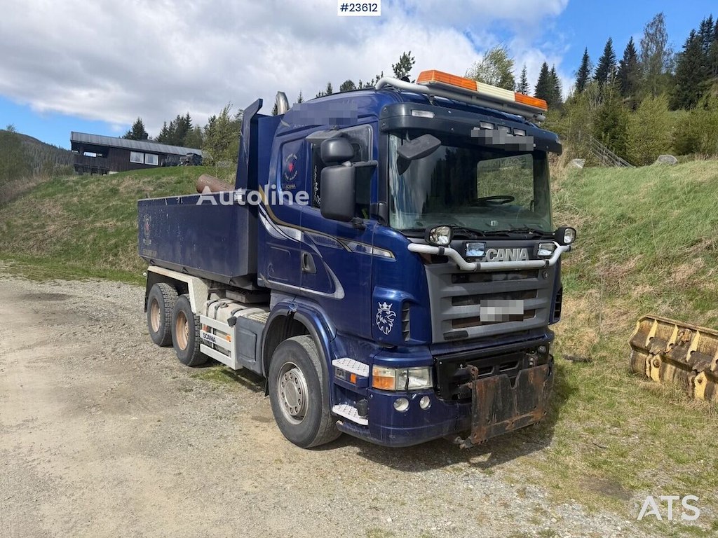 Scania R580 6x4 Brøyterigget Tippbil – Helstål kiper
