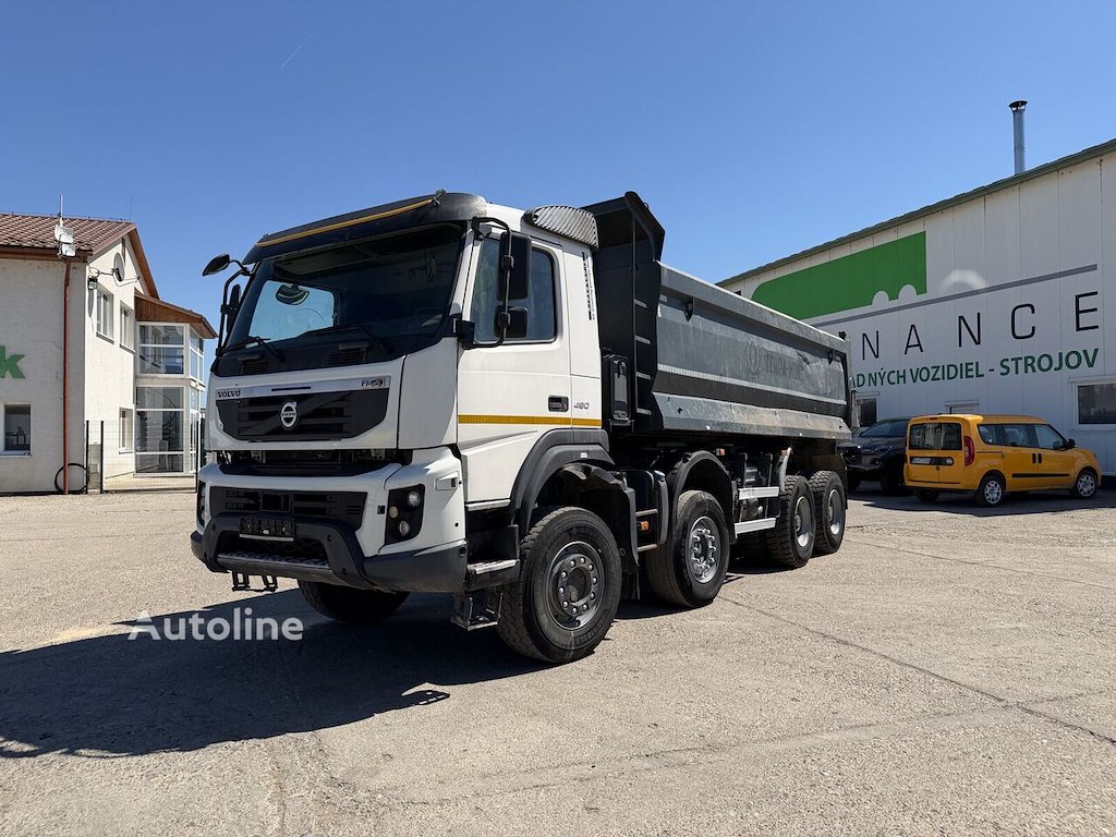 Volvo FMX 460 jednostranný vyklápač 8x6 20 m3 E5 manual VIN 171 kiper