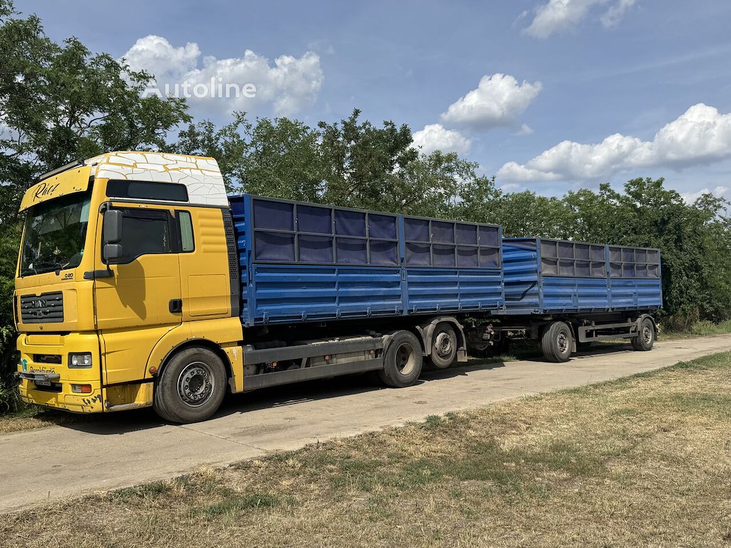 MAN TGA 26.430 kiper + prikolica kiper