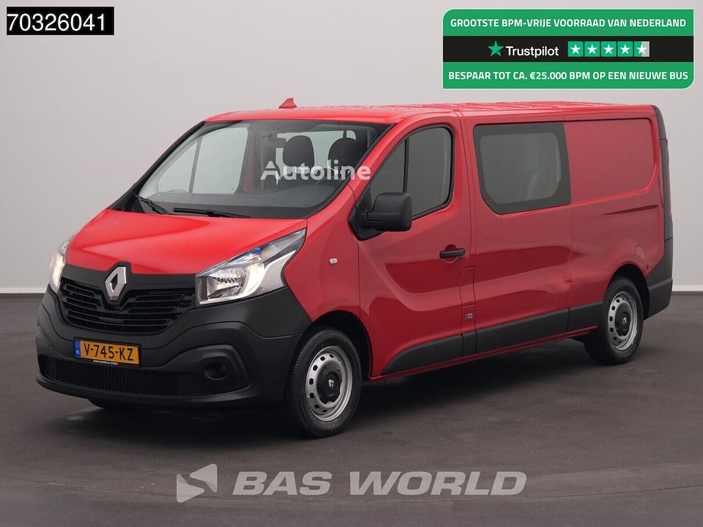 Renault Trafic 95pk Dubbel Cabine L2H1 Trekhaak Airco Euro6 L2 DC Doka M laki furgon
