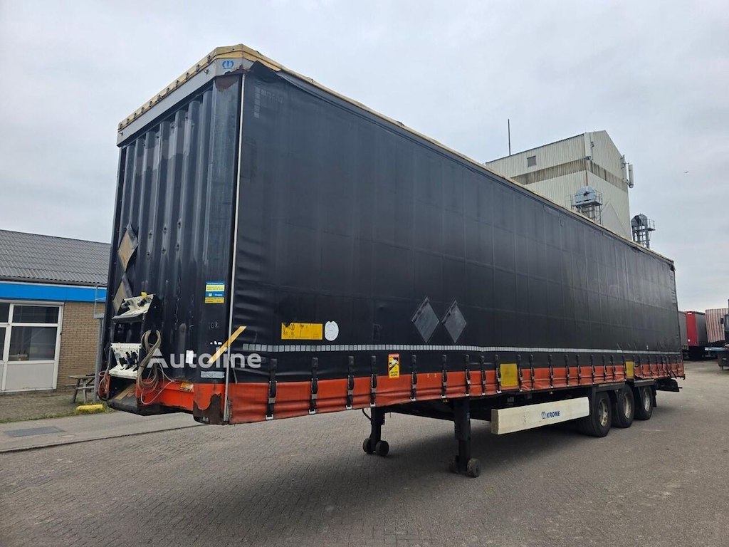 Krone BPW - DRUM Krone 3-axle Curtainside Trailer - BPW - Drum Brakes poluprikolica sa kliznom ceradom