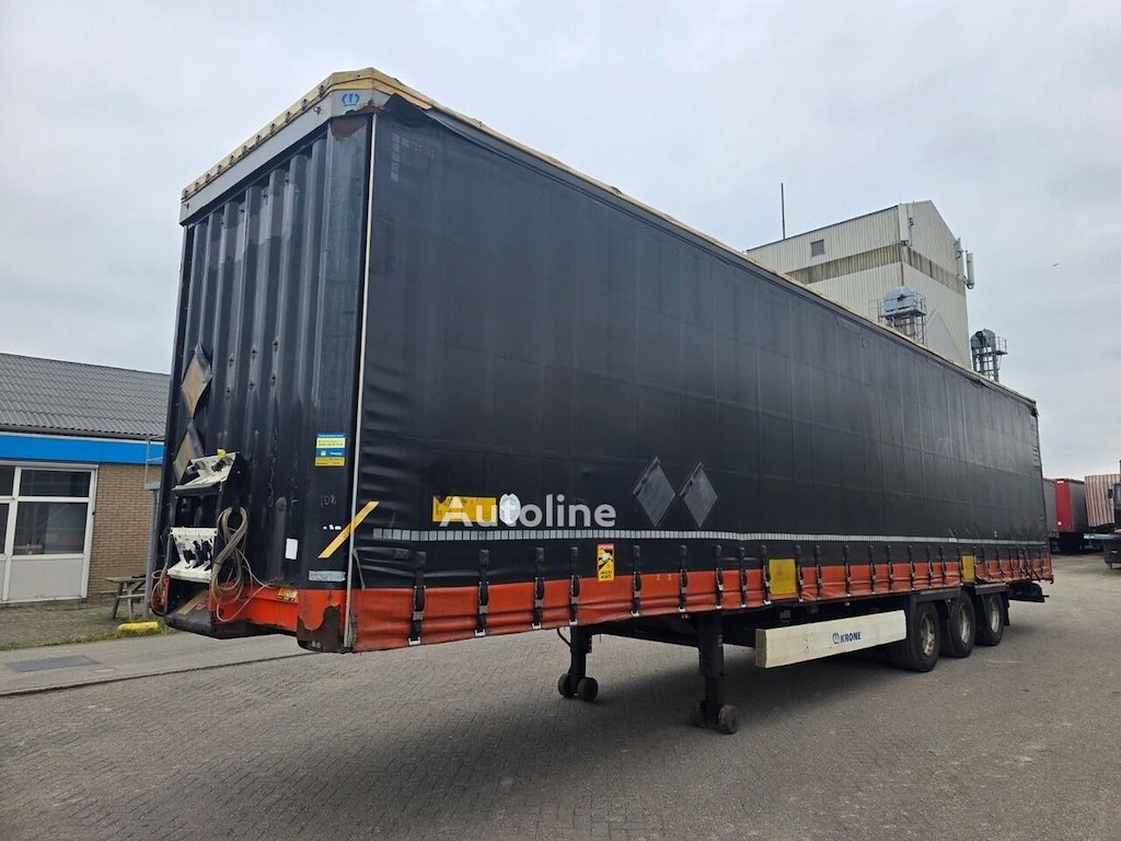 Krone BPW - DRUM Krone 3-axle Curtainside Trailer - BPW - Drum Brakes poluprikolica sa kliznom ceradom