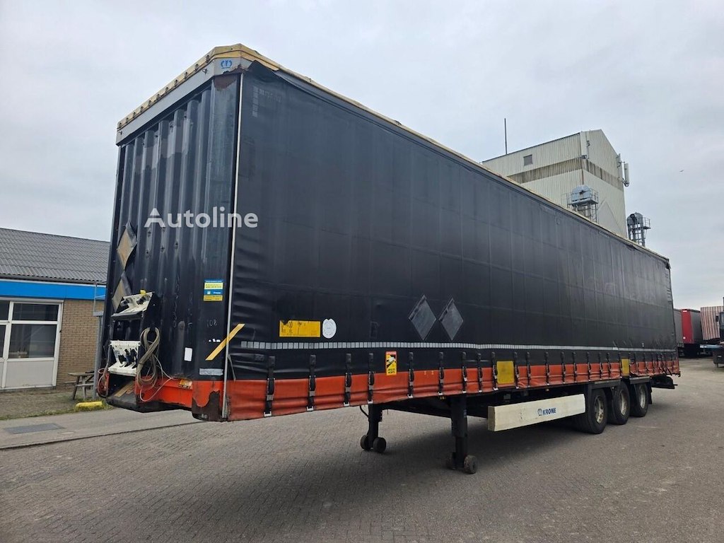 Krone BPW - DRUM Krone 3-axle Curtainside Trailer - BPW - Drum Brakes poluprikolica sa kliznom ceradom
