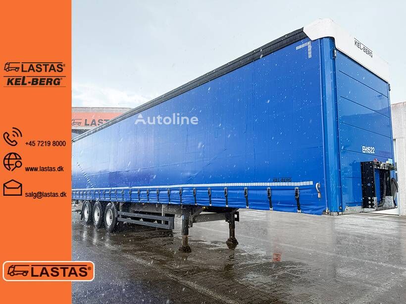 Kel-Berg Curtainsider / Planenauflieger poluprikolica sa kliznom ceradom