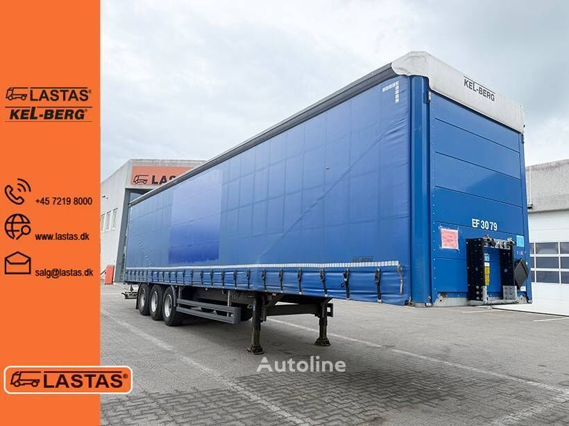 Kel-Berg Curtainsider / Planenauflieger poluprikolica sa kliznom ceradom