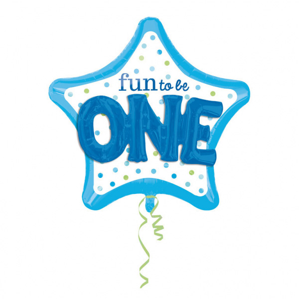 ONE 3D balon plavi