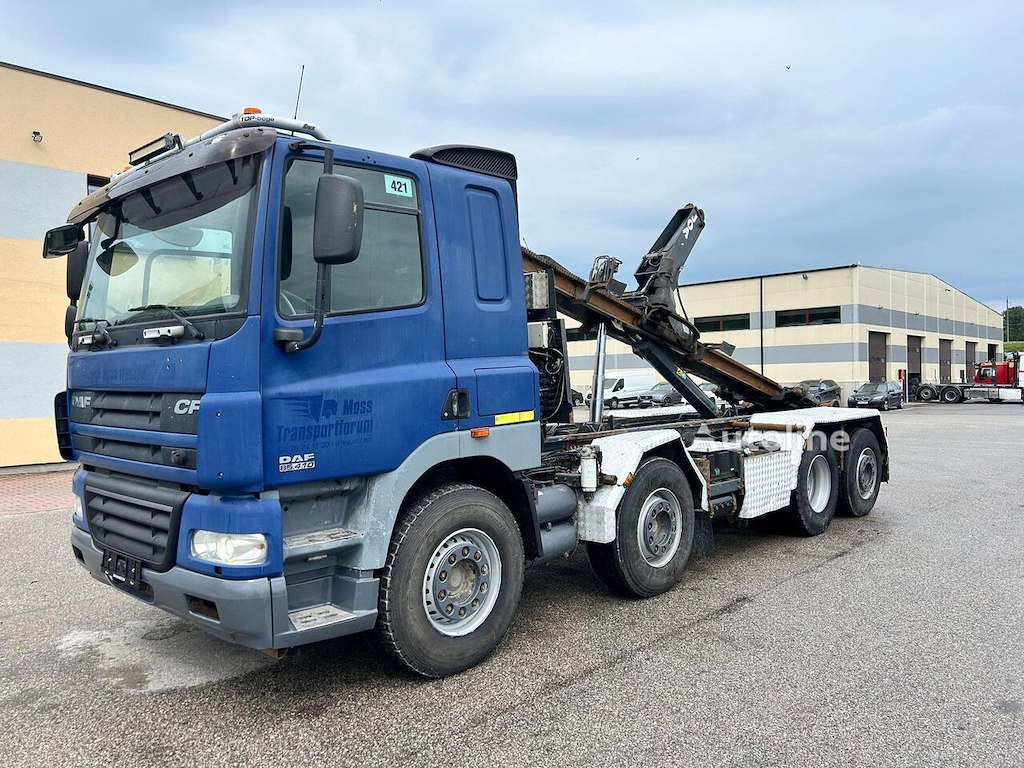 DAF CF85.410 8X2*6 + JOAB HOOKLIFT kamion rol kiper