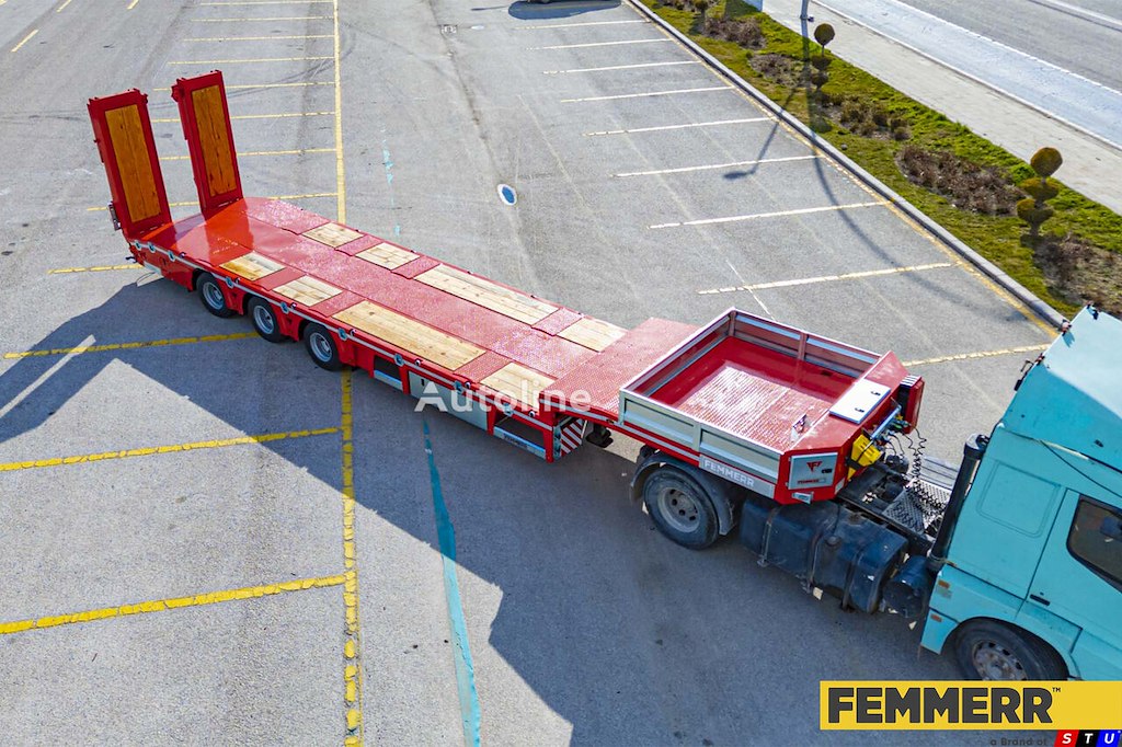 Nova Femmerr 3 Axle Lowbed Trailer poluprikolica sa niskom platformom