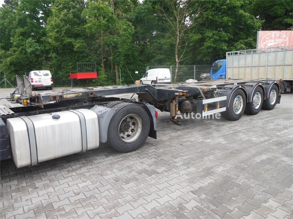 D-Tec FLEXITRAILER, ZVEDACÍ NÁPRAVA, SAF poluprikolica za prevoz kontejnera