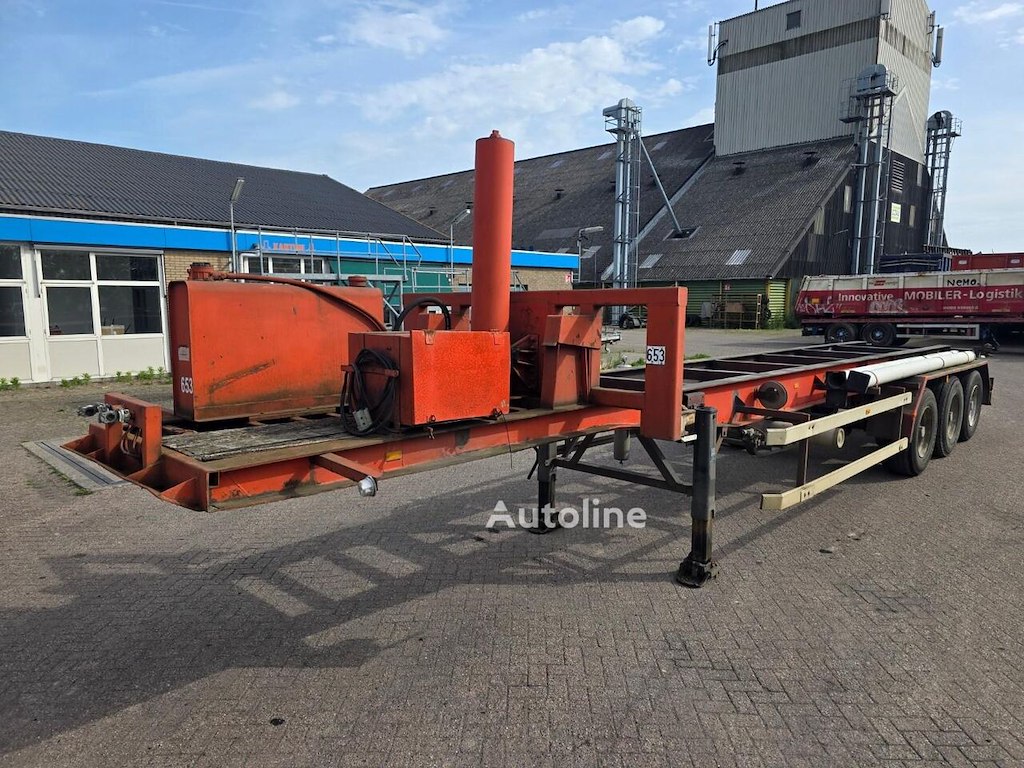 Pacton 3139 DS - Drum -Steelspring Pacton 3139 DS 3-axle container chas poluprikolica za prevoz kontejnera