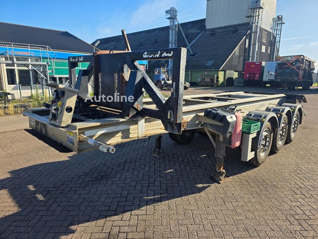Granalu Jost - Disc Granalu 3-axle container chassis - Jost Mercedes axl poluprikolica za prevoz kontejnera