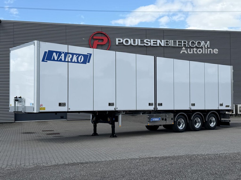 Nova Närko 3-aks bokstrailer ADR EXII dobbeltstock furgon poluprikolica