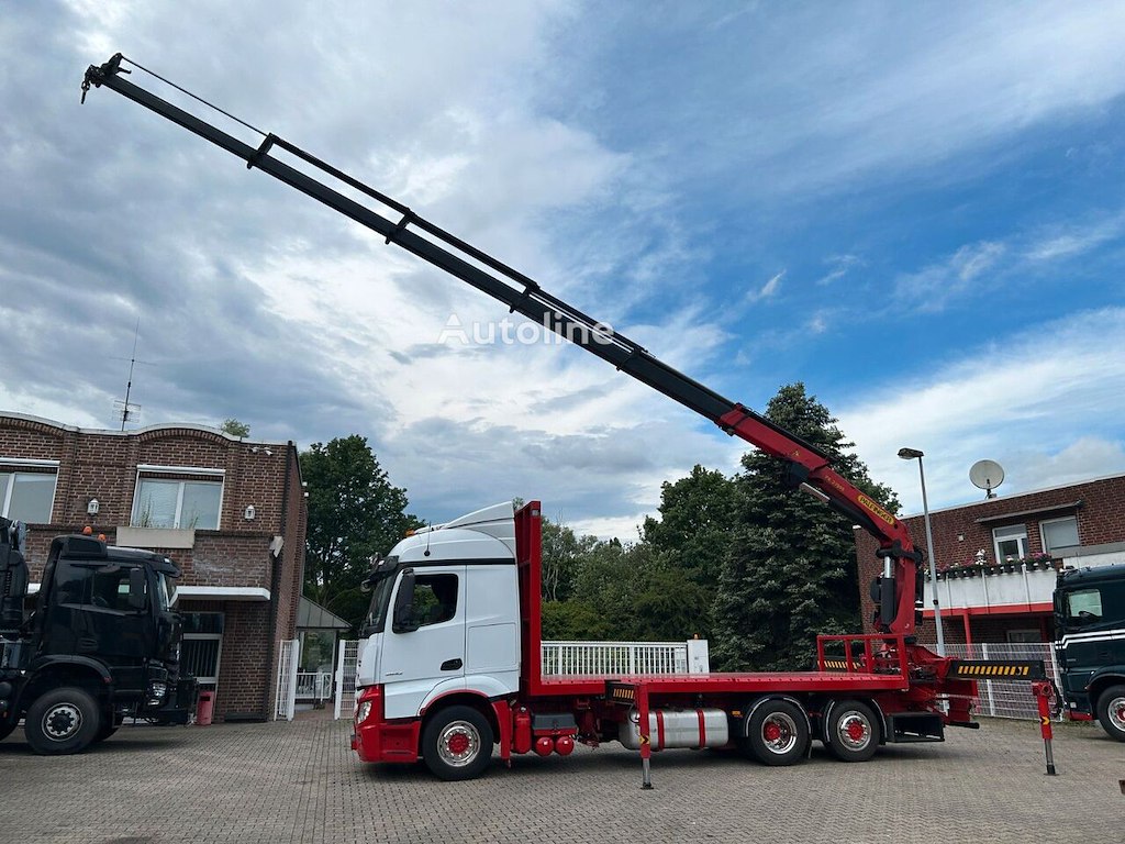 Mercedes-Benz 2642 Pritsche Plattform BDF+PK 27000 Kran+Seilw kamion platforma