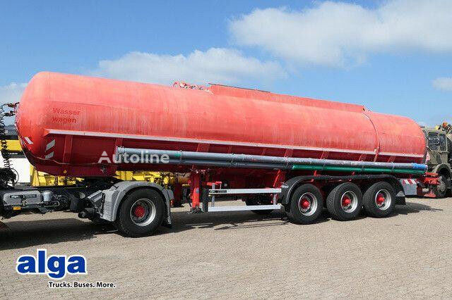 Hendricks Alu, 39m³, 1 Kammer, Wassertank,Blatt poluprikolica autocisterna