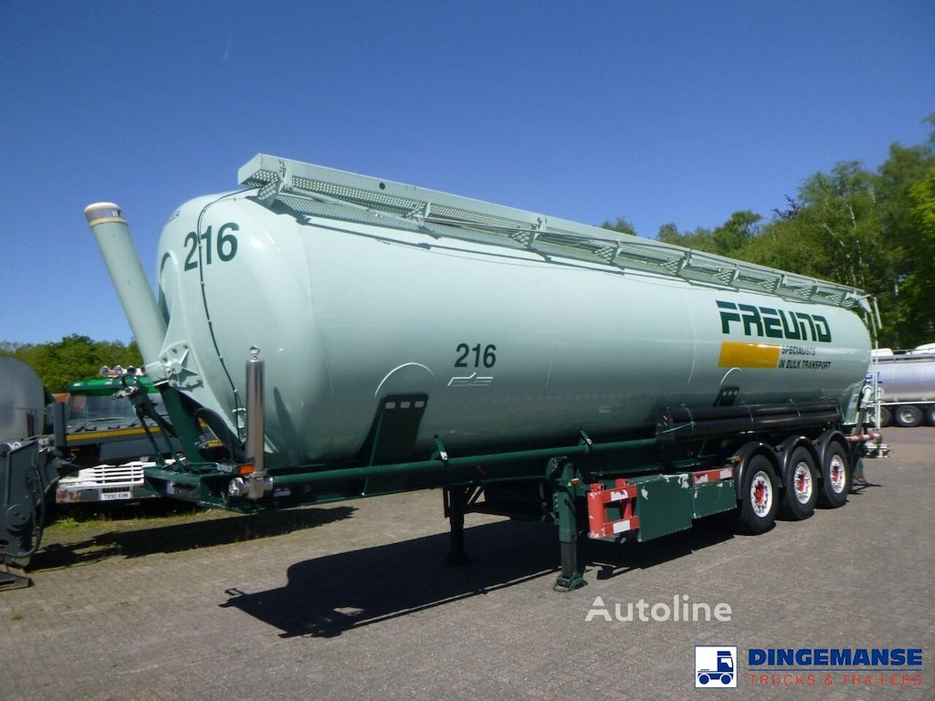 Spitzer Powder tank alu 60 m3 (tipping) cisterna silos
