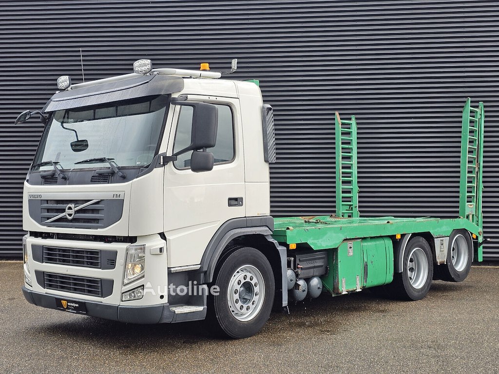 Volvo FM 500 6x2 / MACHINE TRANSPORT / HYDRAULIC RAMPS. šlep auto