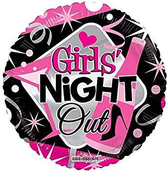 Girls Night Out balon šampanjac i štikle za devojačko