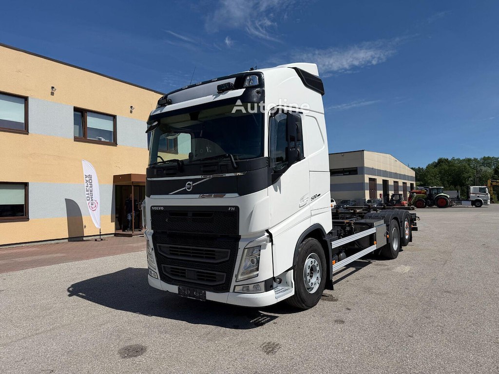 Volvo FH500 6X2 EURO6 + BDF 20Ft vozilo za prevoz kontejnera