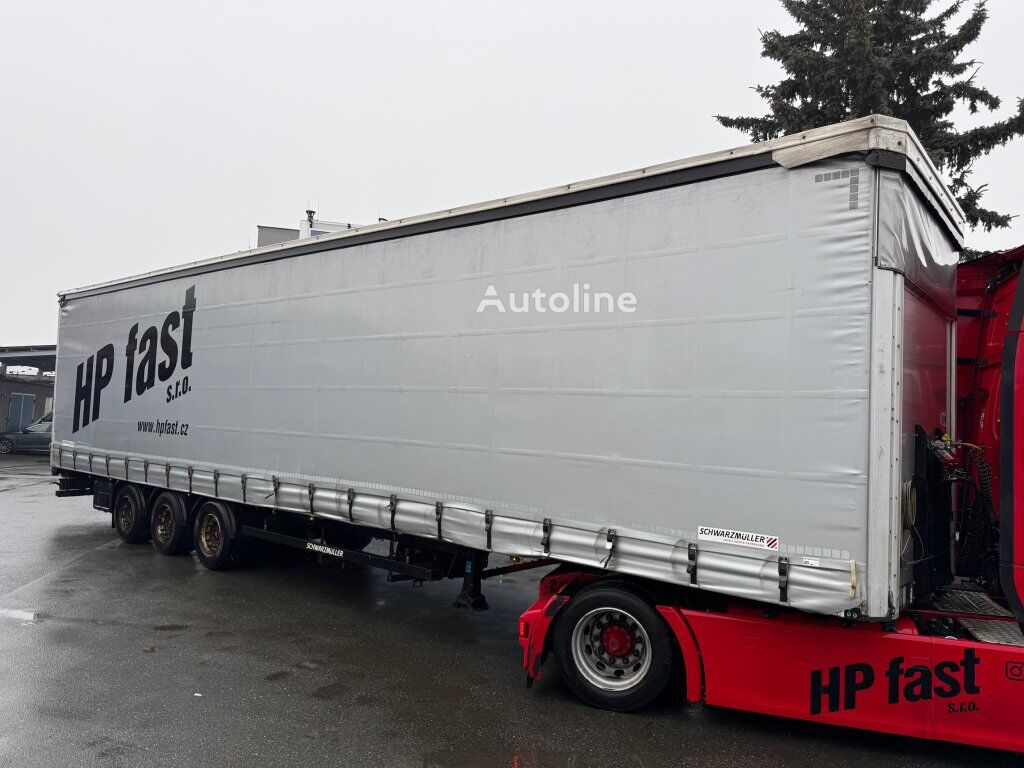 Schwarzmüller 3/E MEGA/lowdeck poluprikolica s ceradom