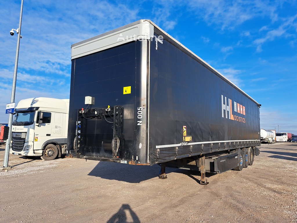 Kögel SN 24 Cargo PSE1118P poluprikolica s ceradom