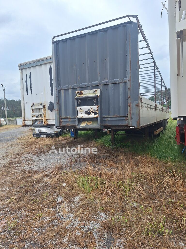 Krone naczepa burtowa / boarsides trailer poluprikolica s ceradom