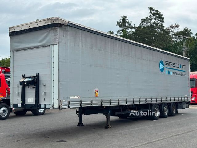 Schwarzmüller SPA 3/E LOWDECK/MEGA BPW LIFT AXLE (0768) poluprikolica s ceradom